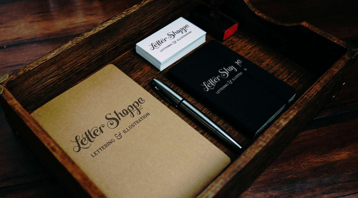 MY PROCESS FOR A HAND-LETTERED LOGO DESIGN – Letter Shoppe